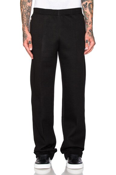 Givenchy Technical Jersey Jogging Pants In Black FWRD