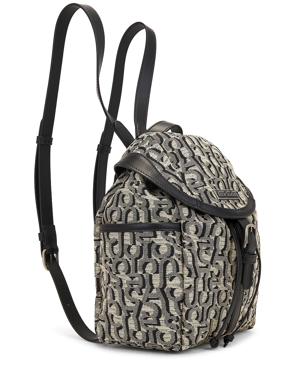 Acne Studios Backpack in Beige & Black | FWRD