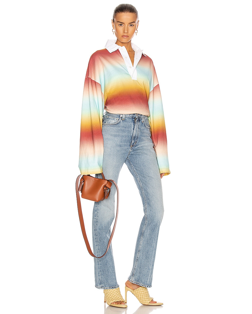 Acne Studios Micro Musubi Bag in Almond Brown | FWRD