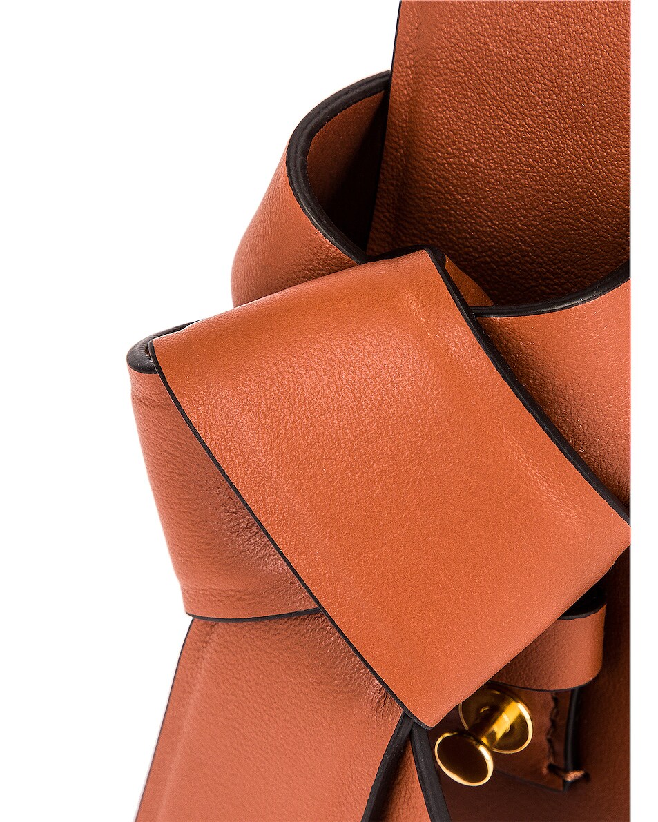 Acne Studios Micro Musubi Bag in Almond Brown | FWRD