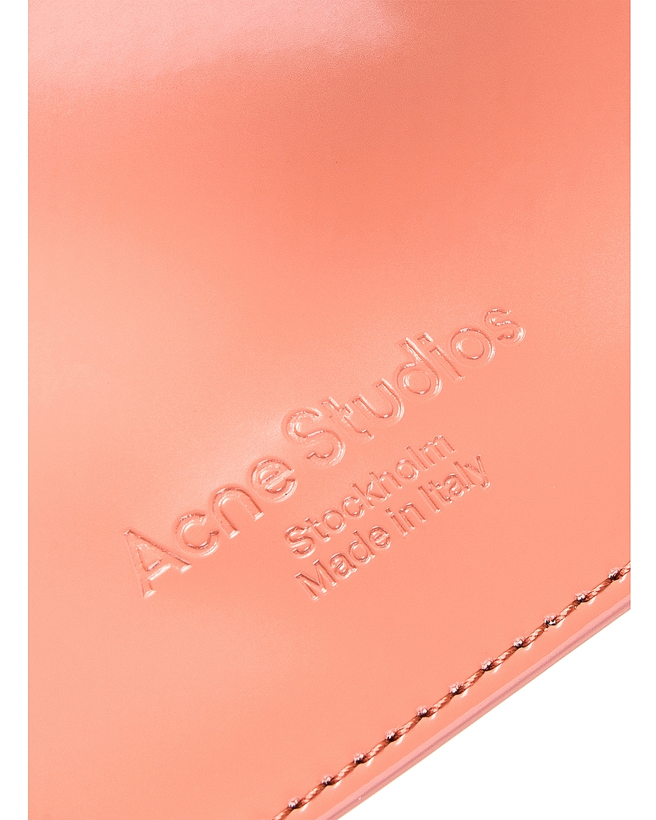 Acne Studios Logo Shopper Mini Bag in Salmon Pink | FWRD