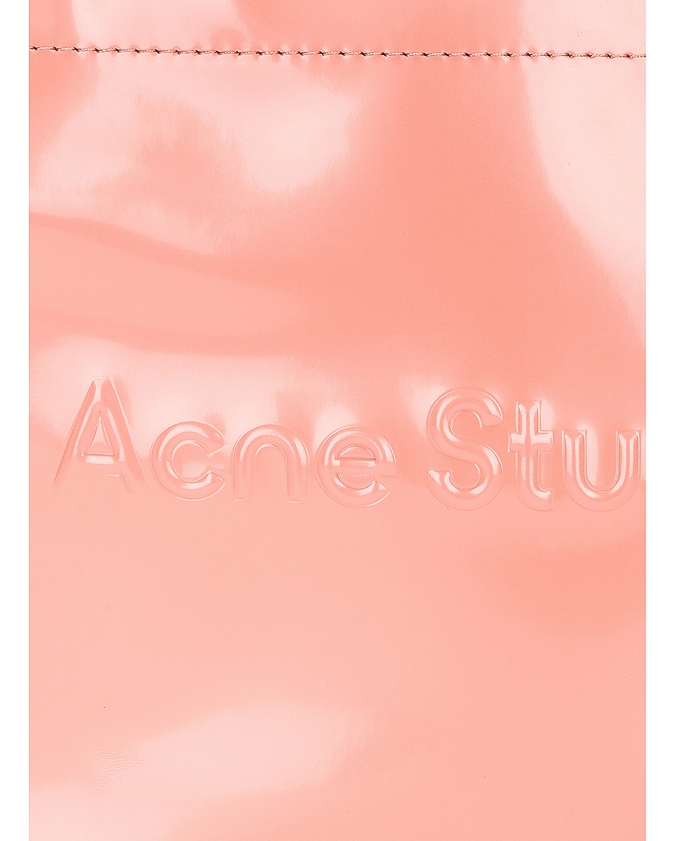 Acne Studios Logo Shopper Mini Bag in Salmon Pink | FWRD
