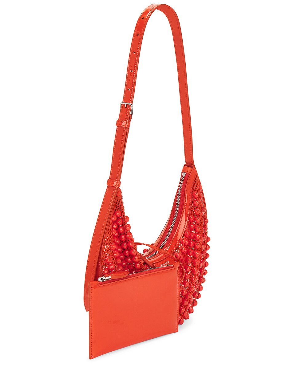 ALAÏA One Piece Demi Bag in Orange Sanguine | FWRD