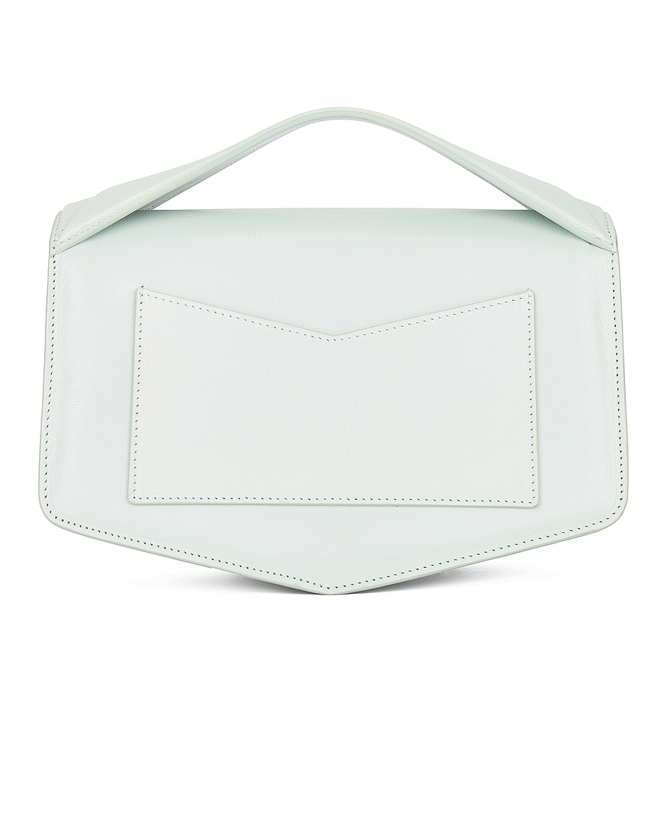ALAÏA Le Papa Chain Bag in Menthe Pastel | FWRD