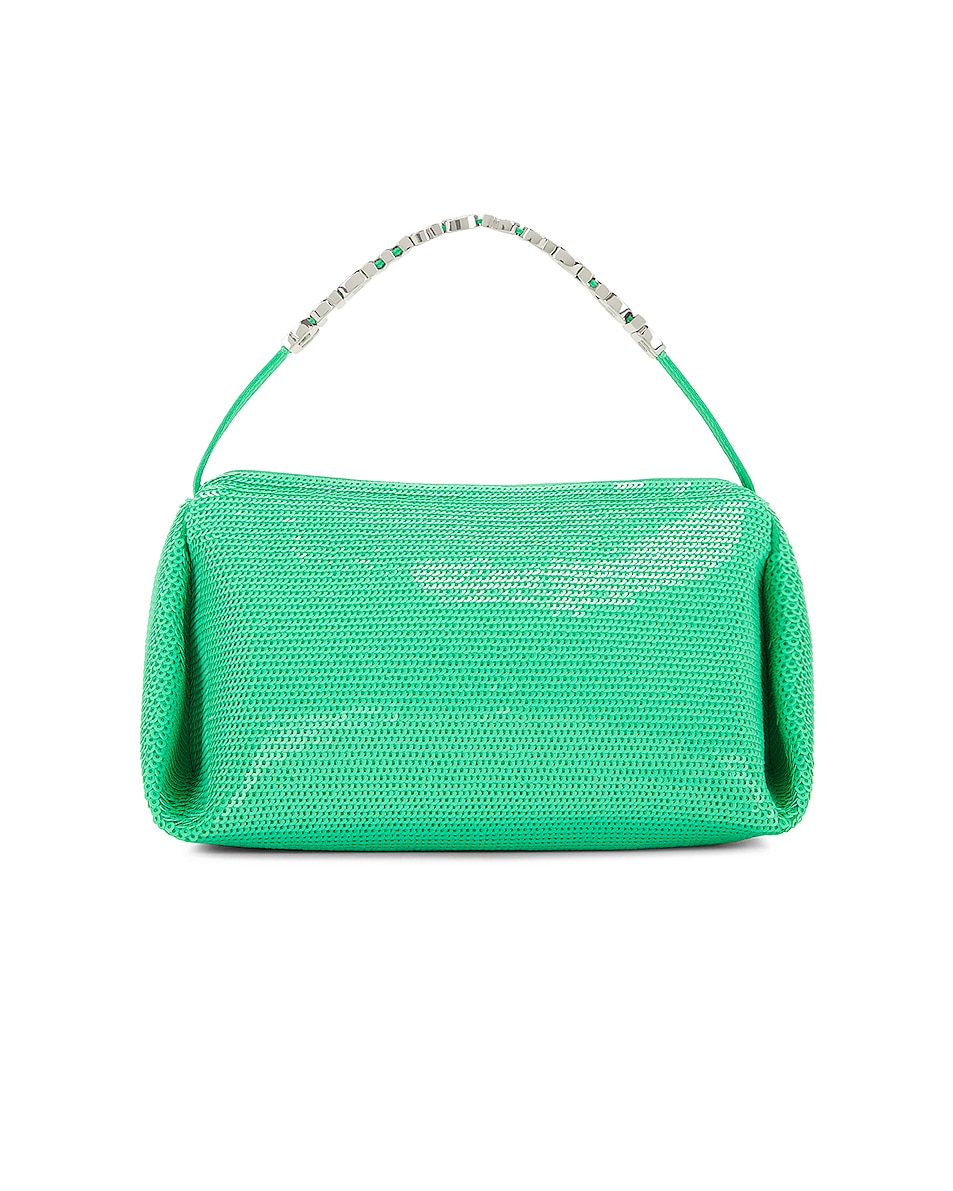Alexander Wang Micro Marquess Crystal Bag in Mint Julep | FWRD