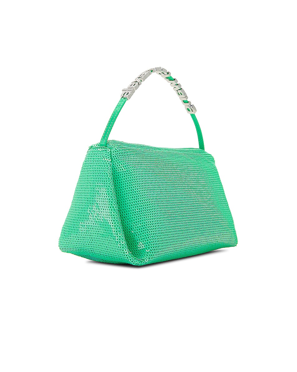 Alexander Wang Micro Marquess Crystal Bag in Mint Julep | FWRD