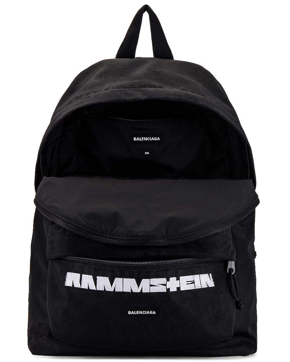 Balenciaga Rammstein Backpack in Black | FWRD