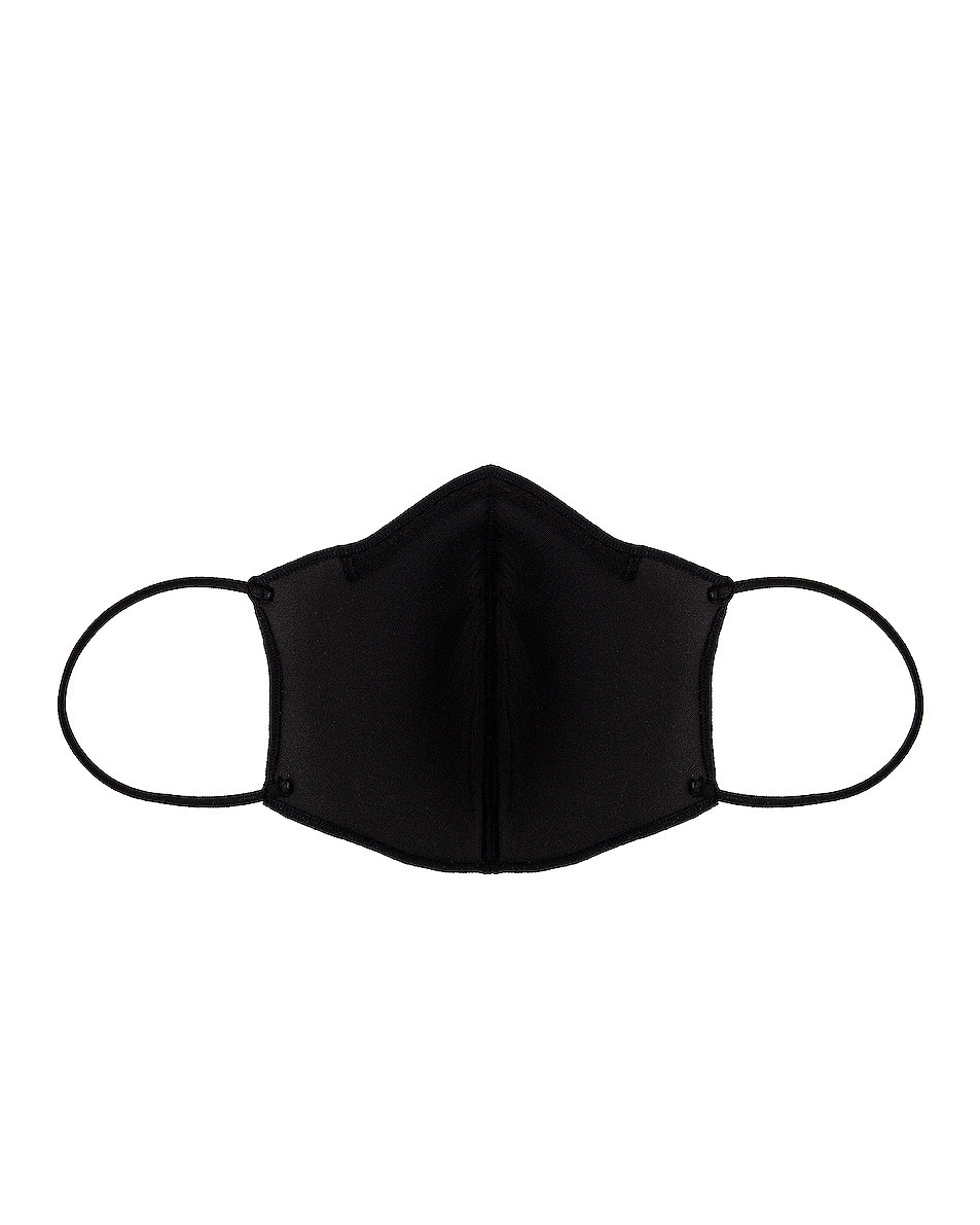 Balenciaga Logo Face Mask in Black | FWRD