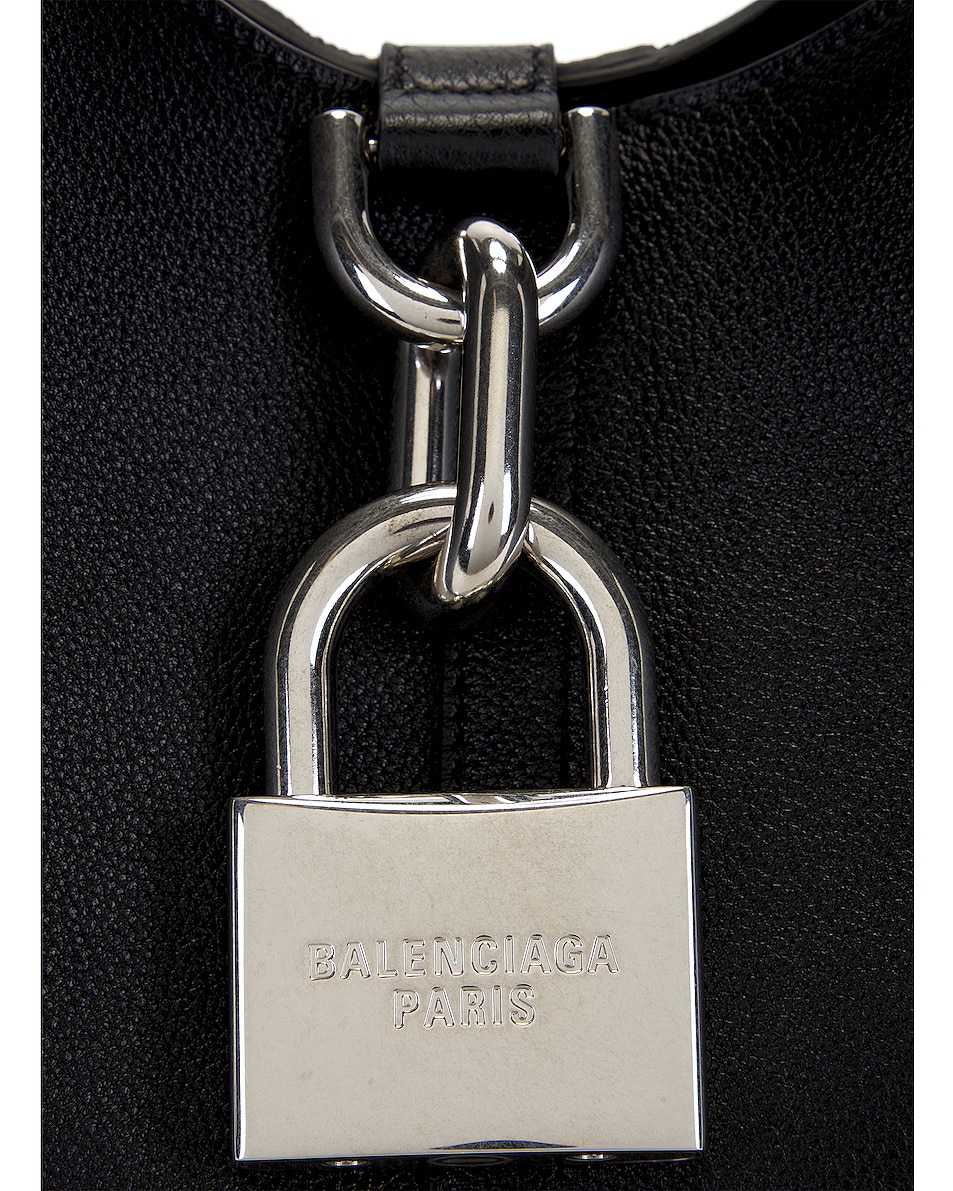 Balenciaga Locker Hobo Medium Bag in Black | FWRD