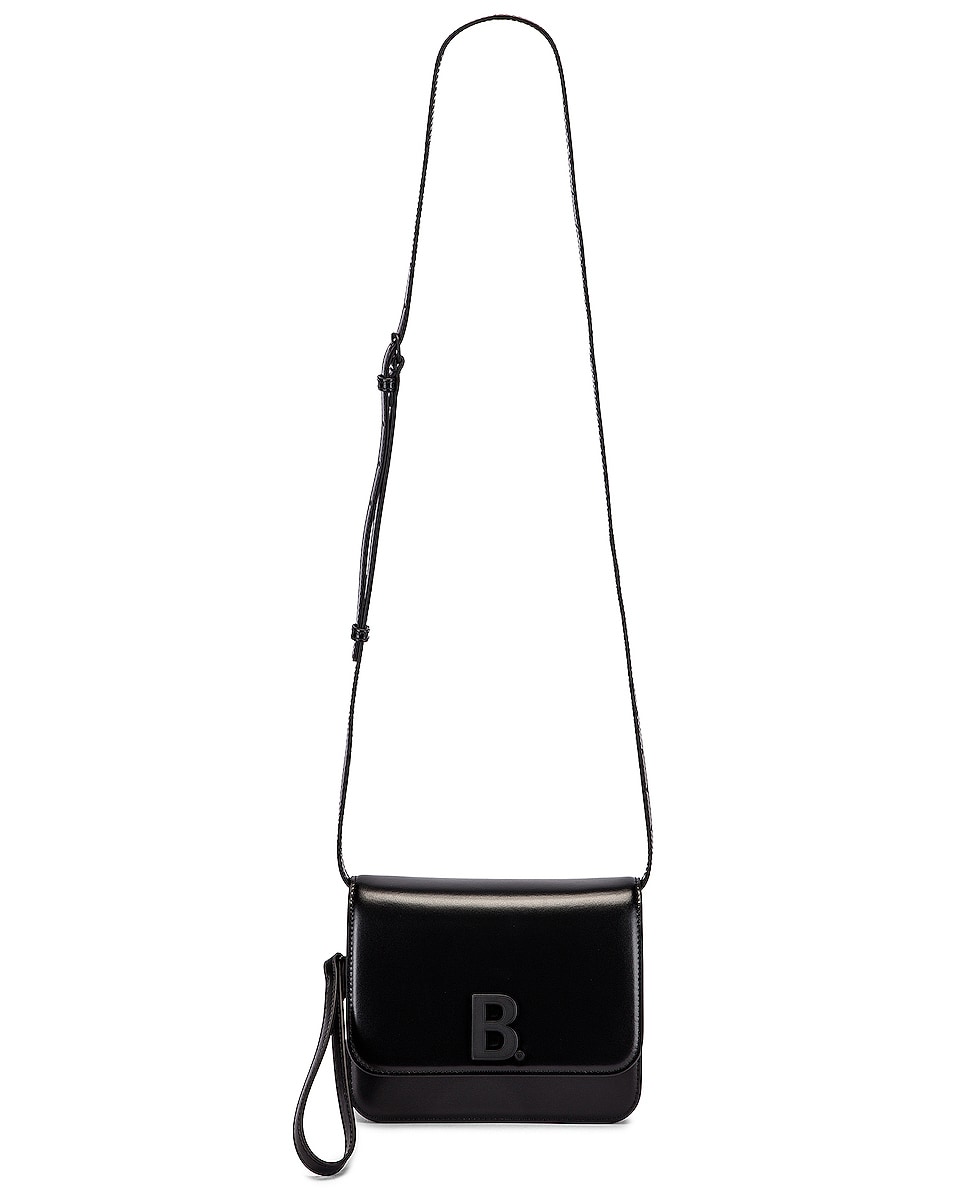 Balenciaga Small B Bag in Black | FWRD