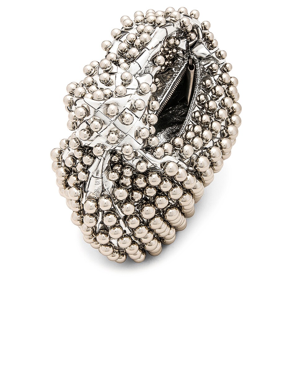Bottega Veneta Mini Jodie Bag in Silver | FWRD