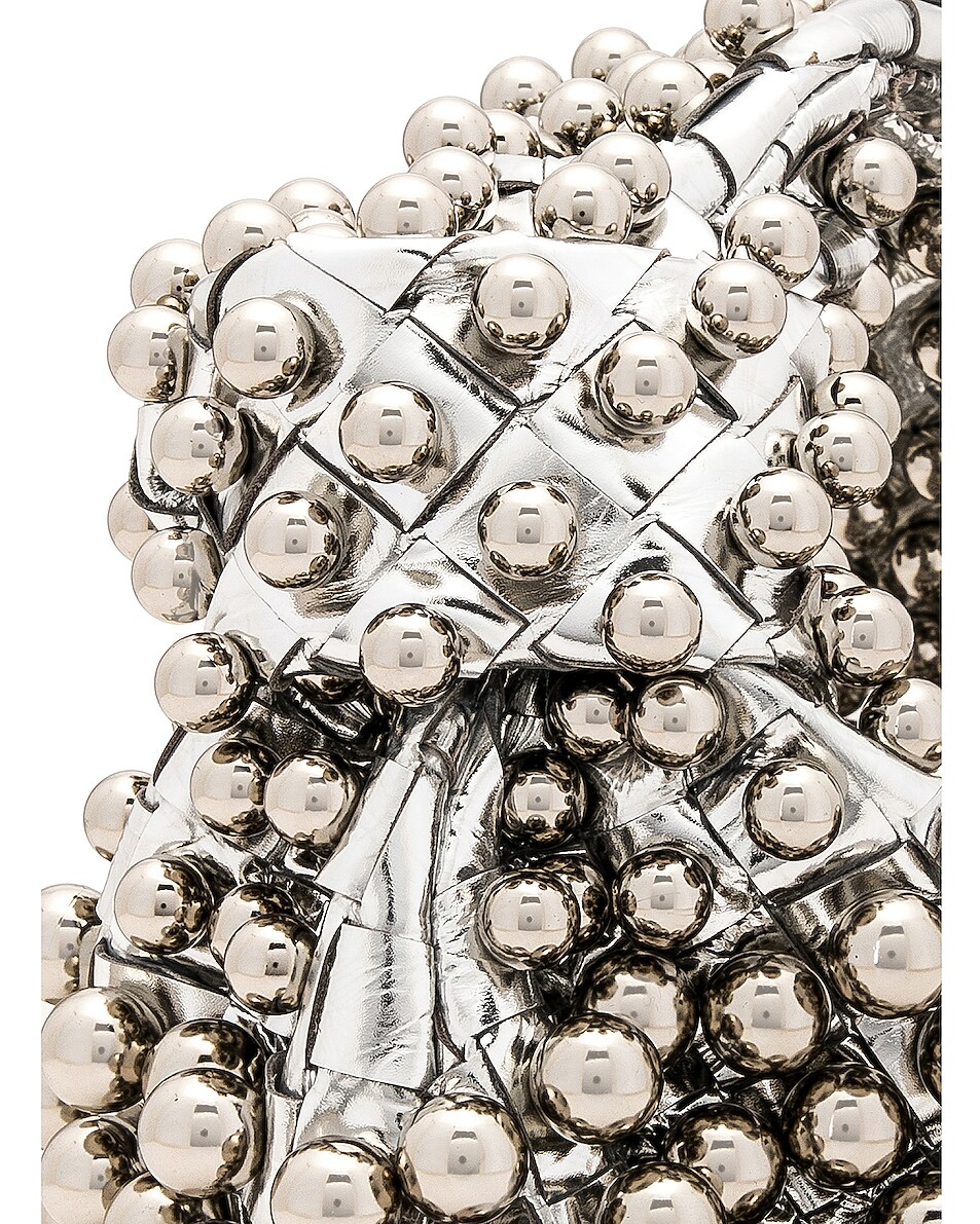 Bottega Veneta Mini Jodie Bag in Silver | FWRD
