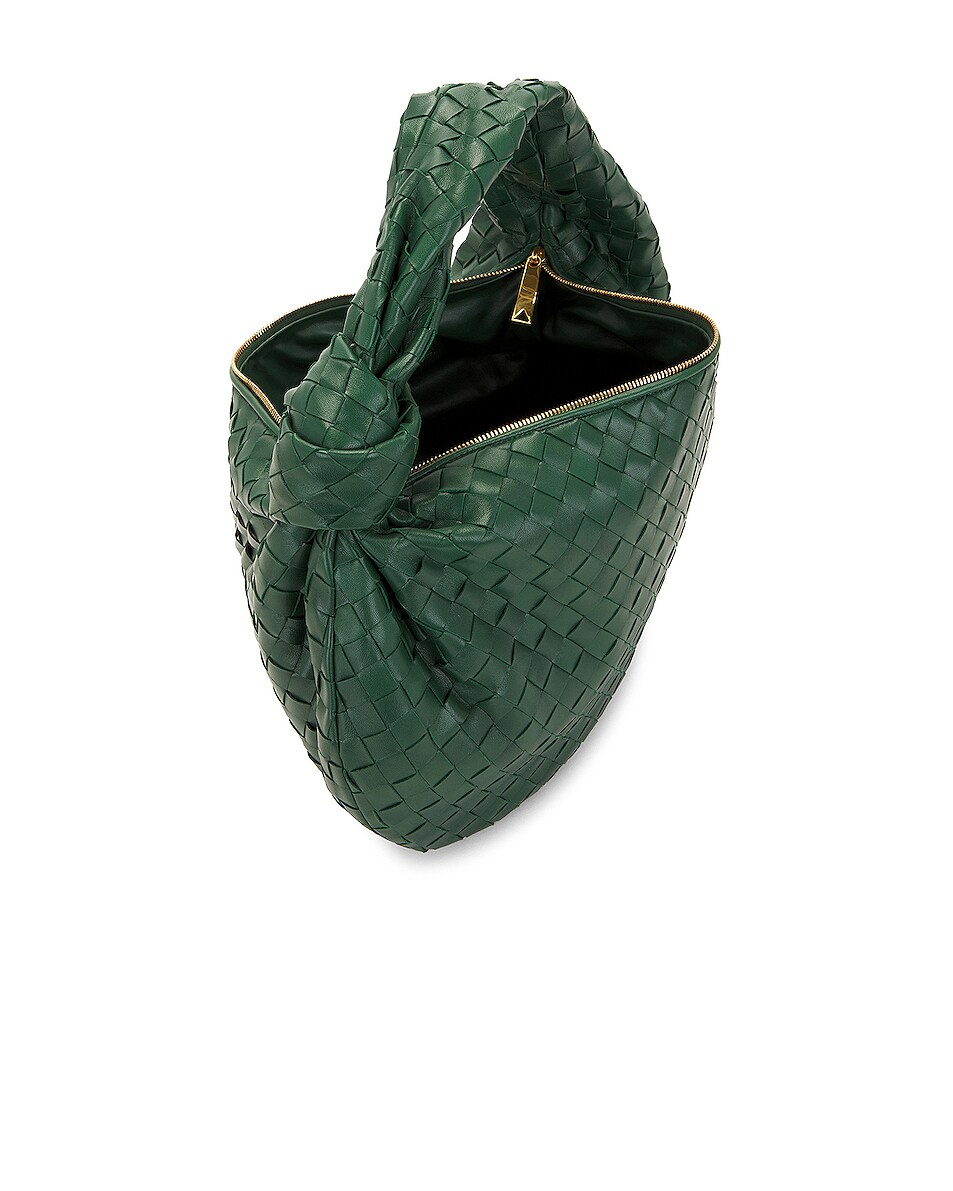 Bottega Veneta Small Jodie Bag in Raintree & Gold | FWRD