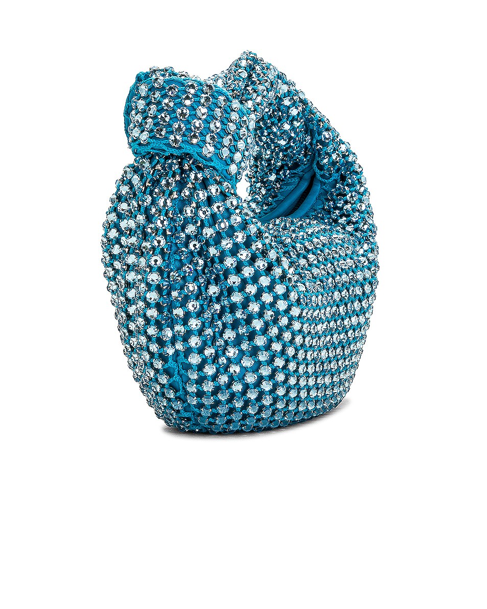 Bottega Veneta Mini Jodie Bag in Pool Aquamarine & Silver | FWRD