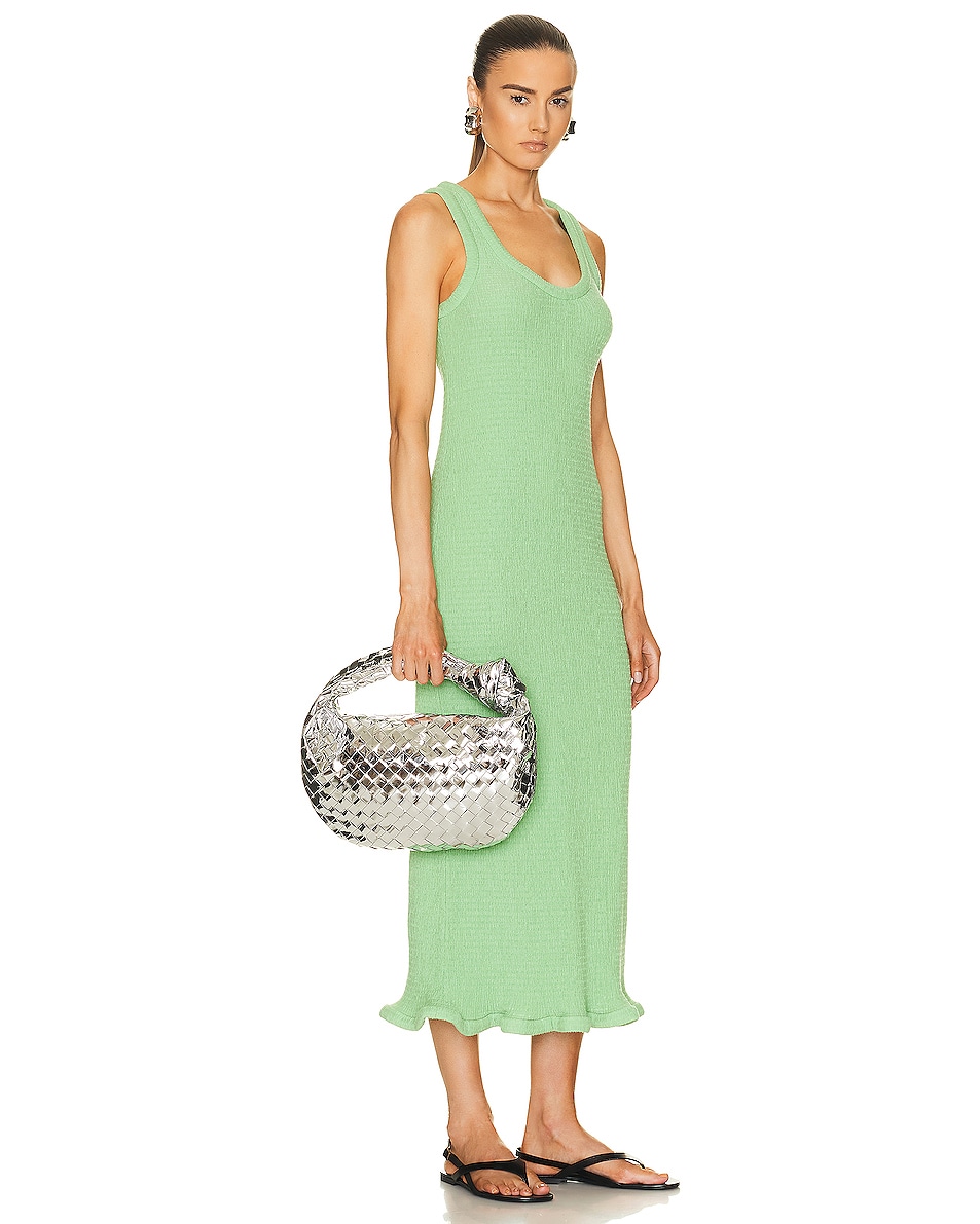Bottega Veneta Teen Jodie Bag in Silver & Silver | FWRD