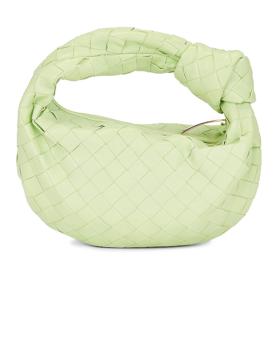 Bottega Veneta Mini Jodie Bag in Fennel & Gold | FWRD