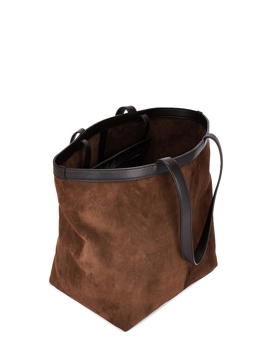 Bottega Veneta Medium Flip Flap Tote Bag in Fondant & Muse Brass | FWRD