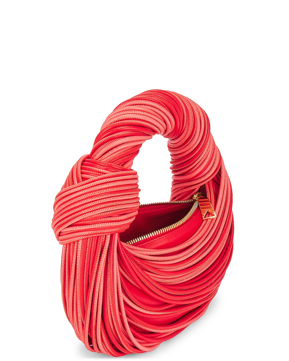 Bottega Veneta Mini Jodie Tubular Bag in Vernis & Gold | FWRD