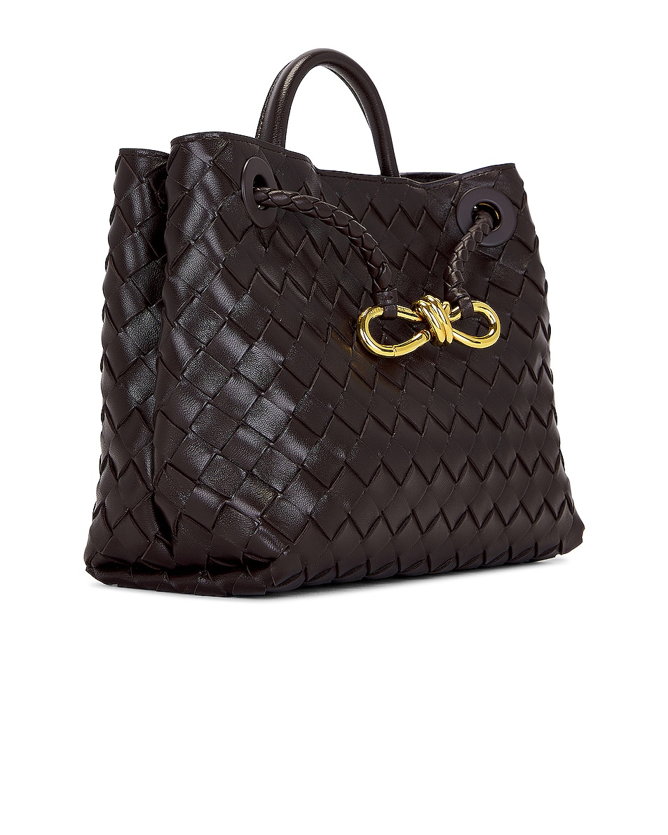 Bottega Veneta Small Andiamo Bag in Fondant & Brass | FWRD