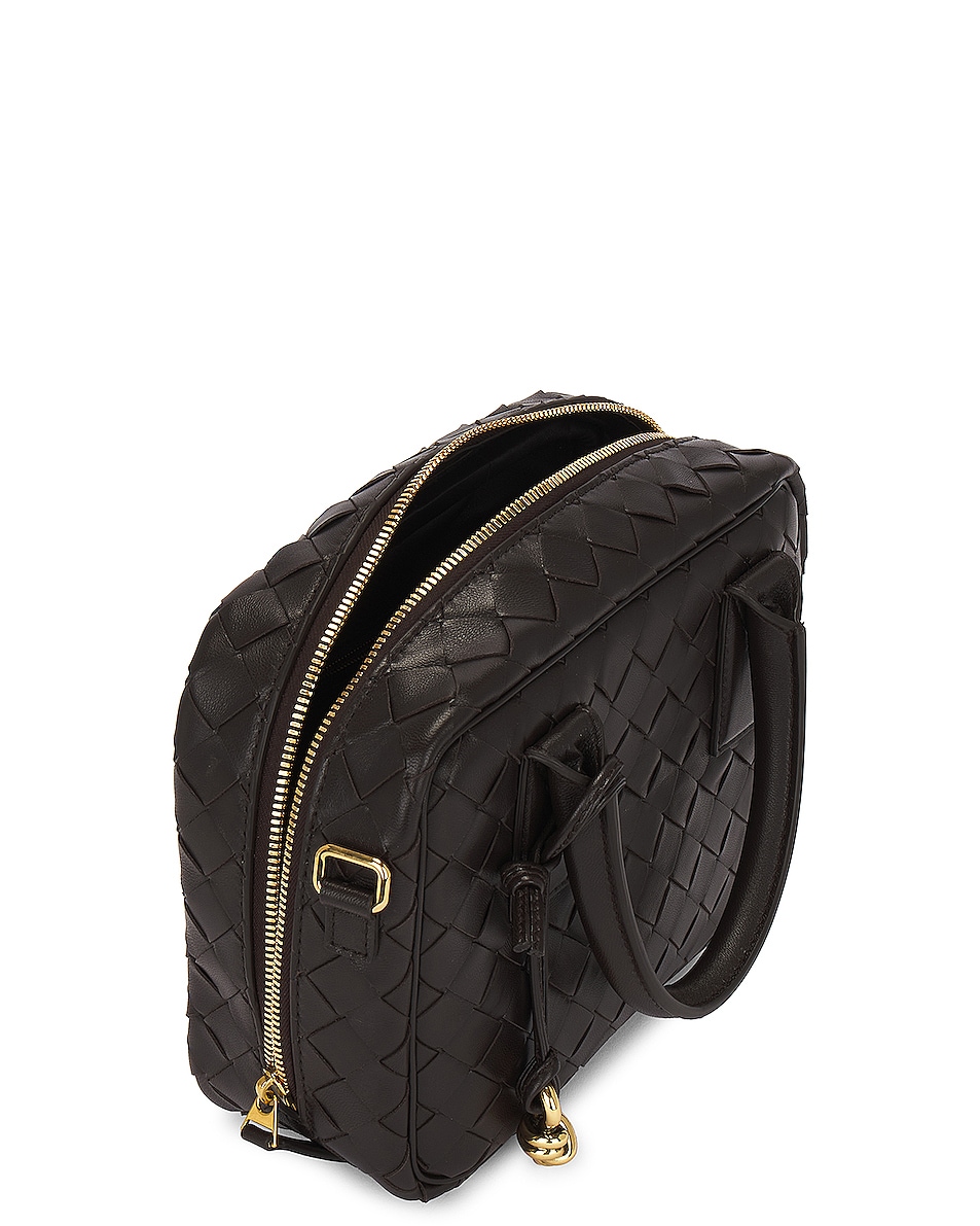 Bottega Veneta Mini Bauletto Bag in Fondant & Brass | FWRD