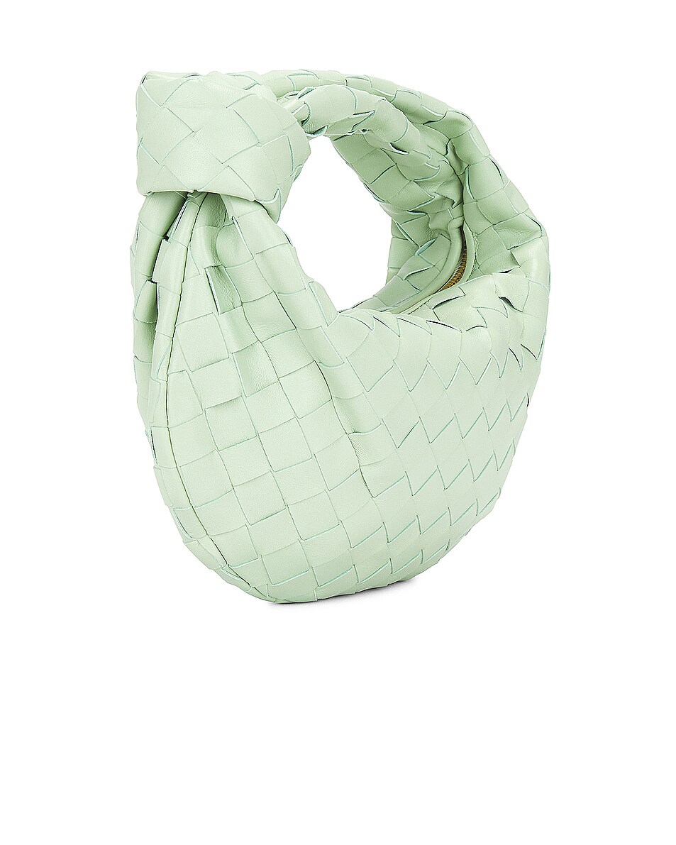 Bottega Veneta Mini Jodie Bag in Fresh Mint & Gold | FWRD