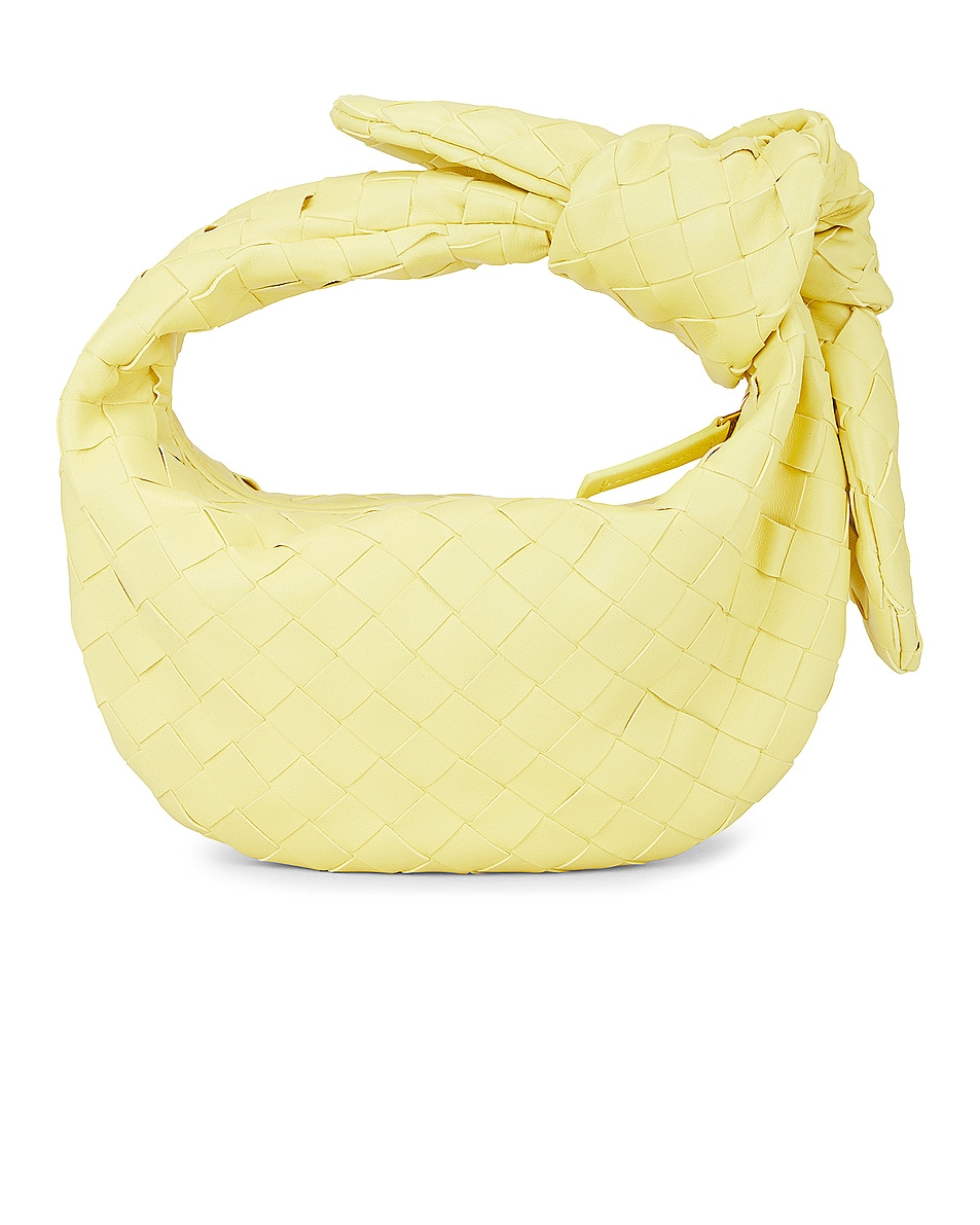 Bottega Veneta Mini Jodie Bag in Sherbert & Gold | FWRD
