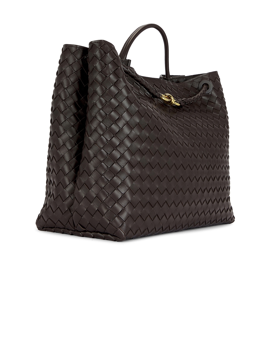 Bottega Veneta Large Andiamo Bag in Fondant & Muse Brass | FWRD