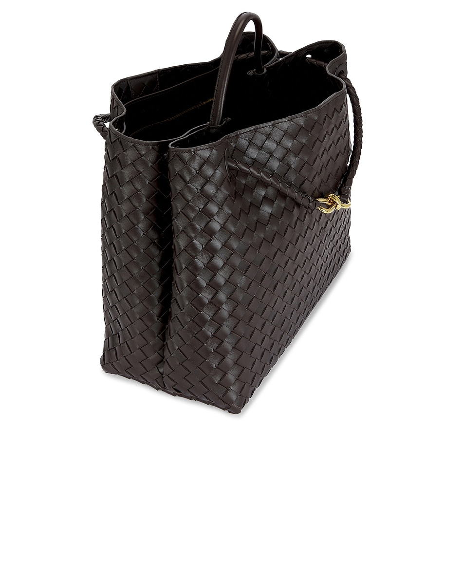 Bottega Veneta Large Andiamo Bag in Fondant & Muse Brass | FWRD