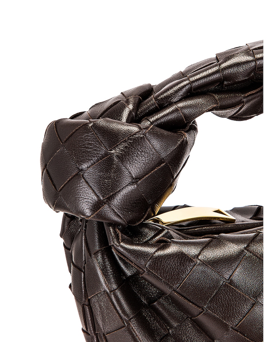 Bottega Veneta Mini Jodie Bag in Fondant & Gold | FWRD