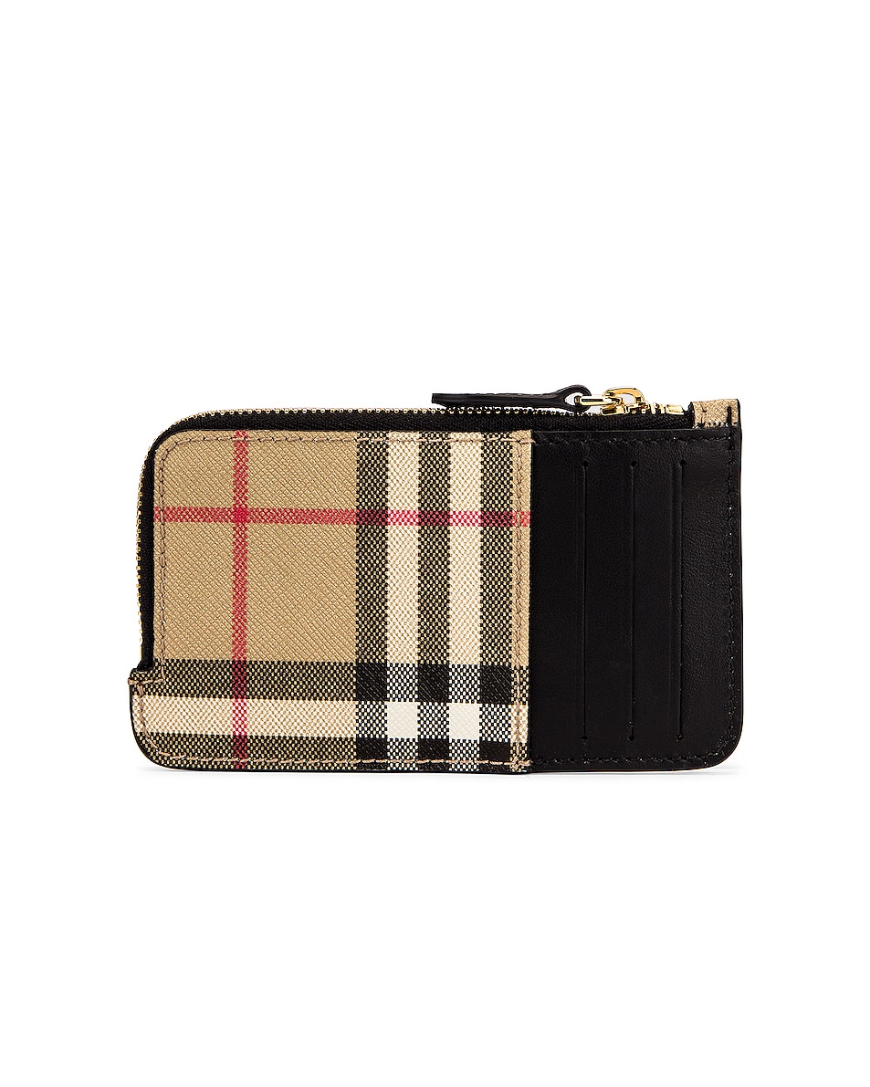 Burberry Somerset Card Case in Black | FWRD