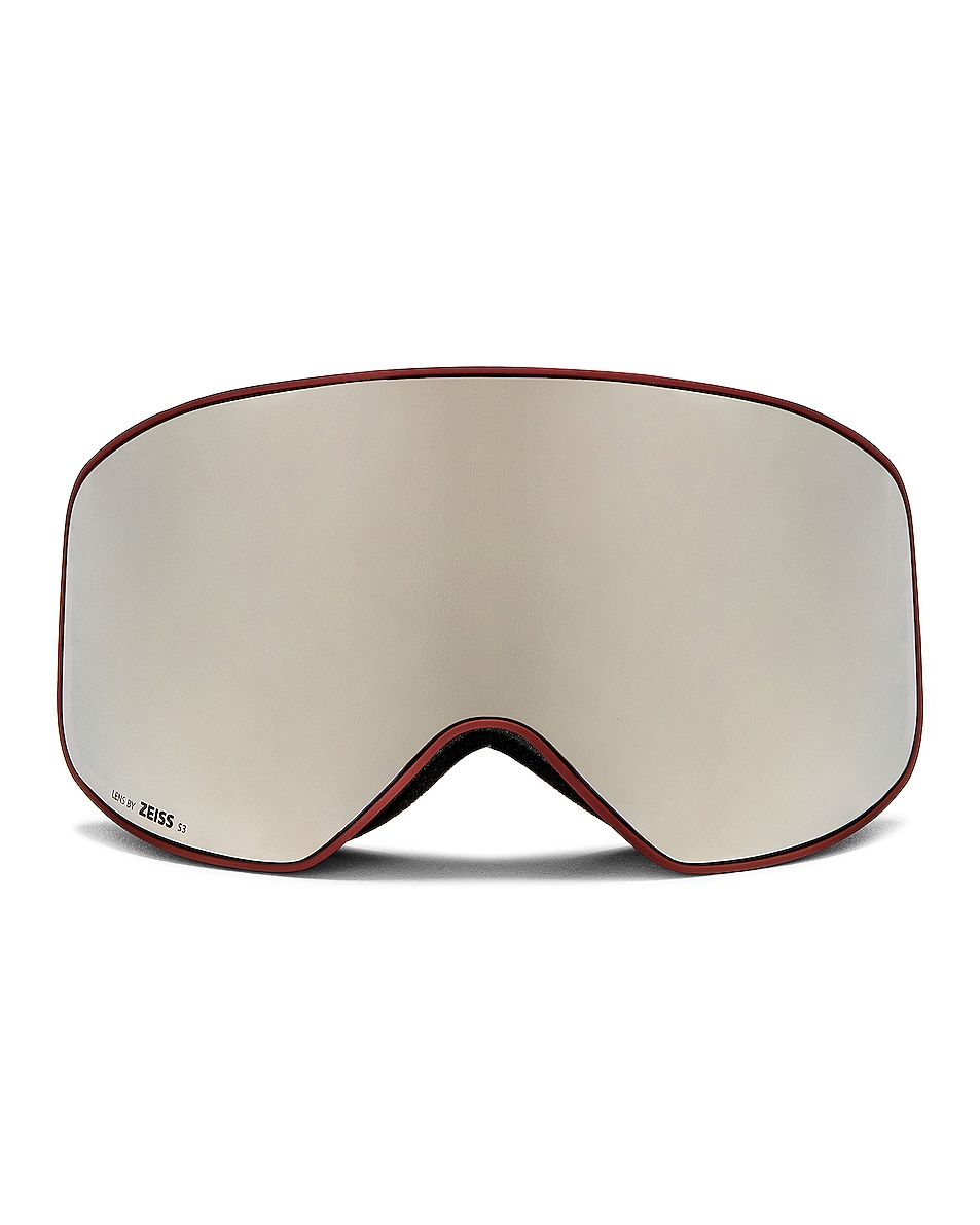 Chloe Cassidy Ski Goggle in Burgundy | FWRD
