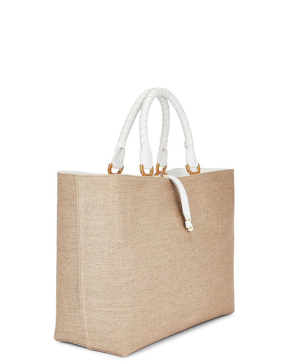 Chloe Large Marcie Tote Bag in Sand | FWRD