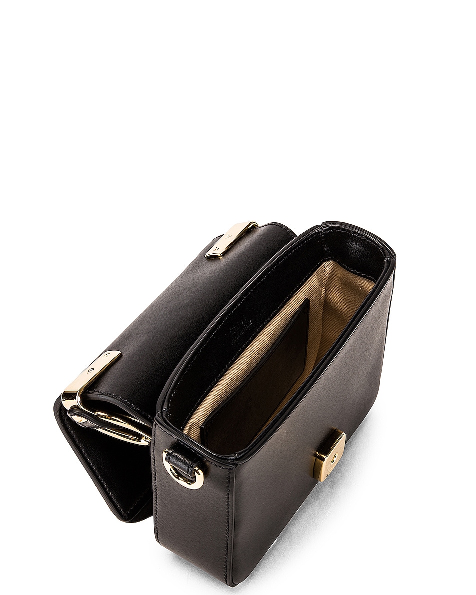 Chloe C Mini Box Bag in Black | FWRD