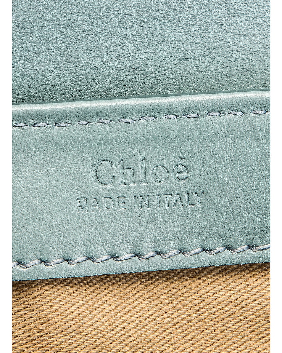 Chloe Small C Box Bag in Faded Blue | FWRD