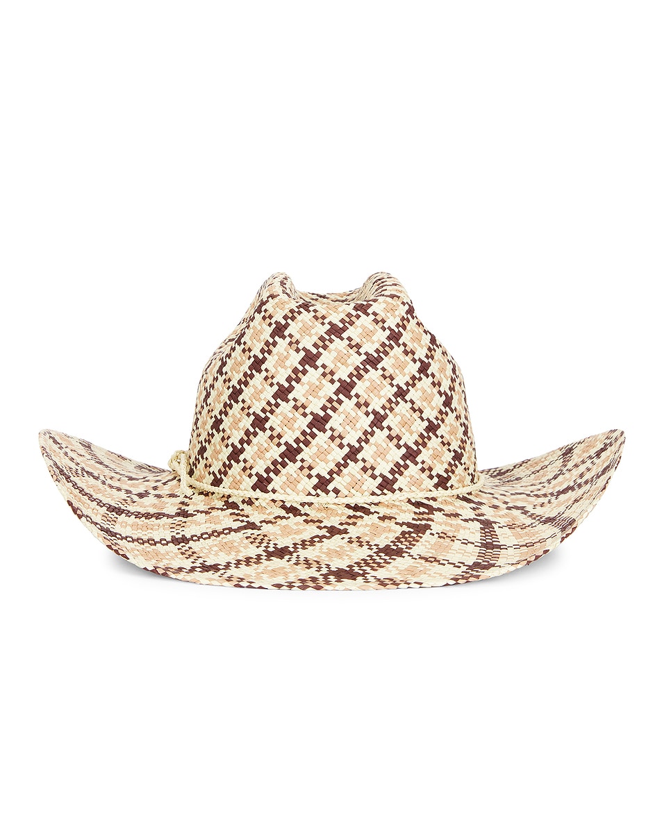 Clyde Rider Hat in Tan Brown Plait | FWRD
