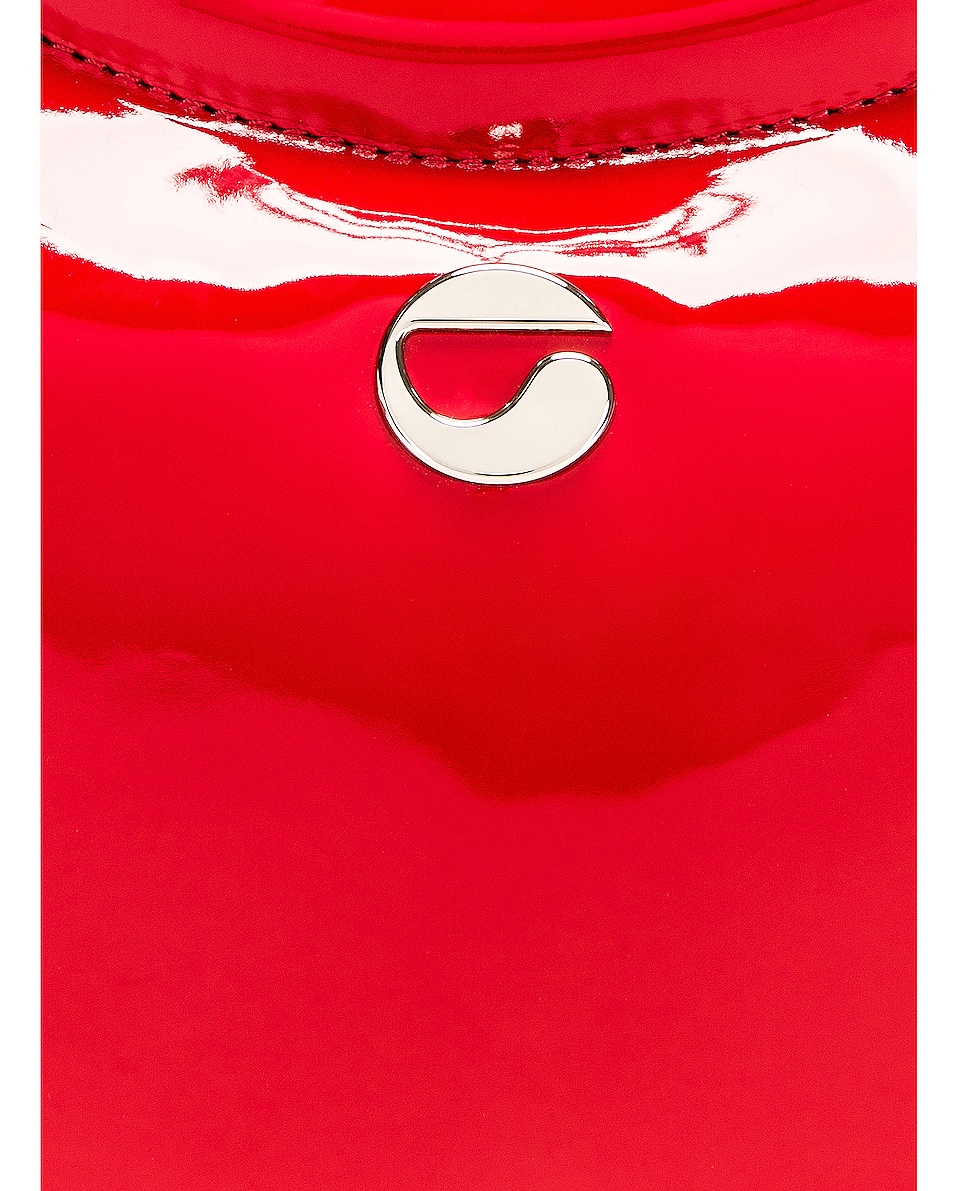Coperni Ring Swipe Bag in Lipstick Red | FWRD
