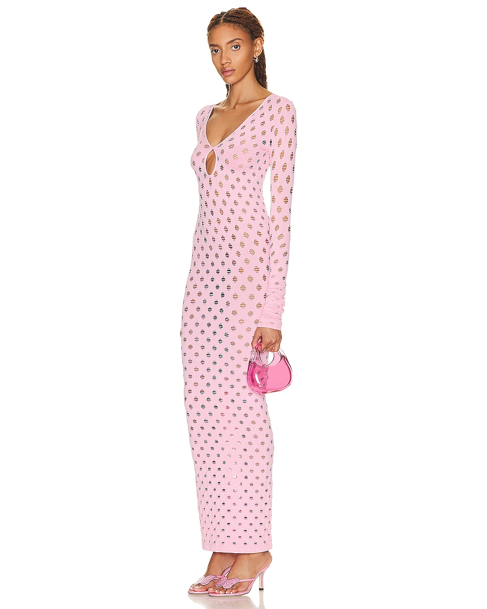 Coperni Glass Mini Swipe Bag in Pink | FWRD