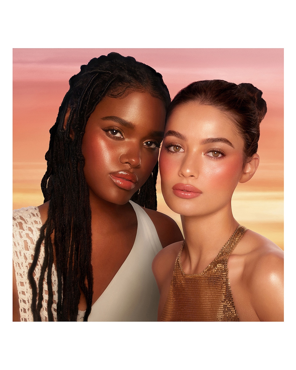 Charlotte Tilbury Beautiful Skin Lip & Cheek Glow in Beach Peach Glow ...