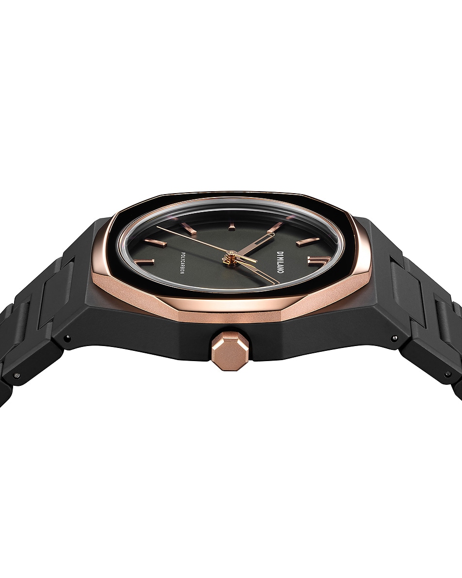 D1 Milano Polycarbon 37mm Watch in Gold Mesh | FWRD