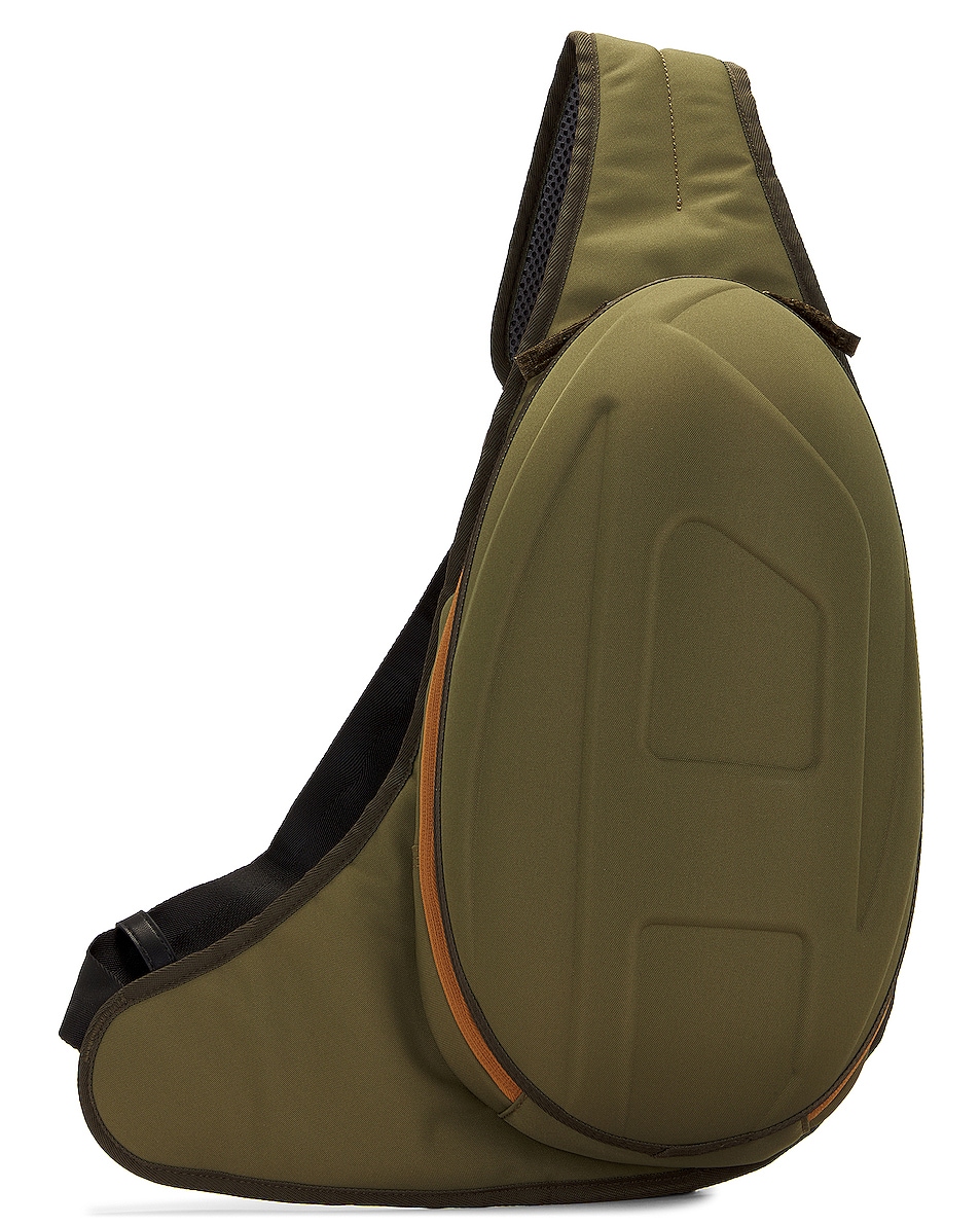 Diesel Pod Sling Bag in Brown | FWRD