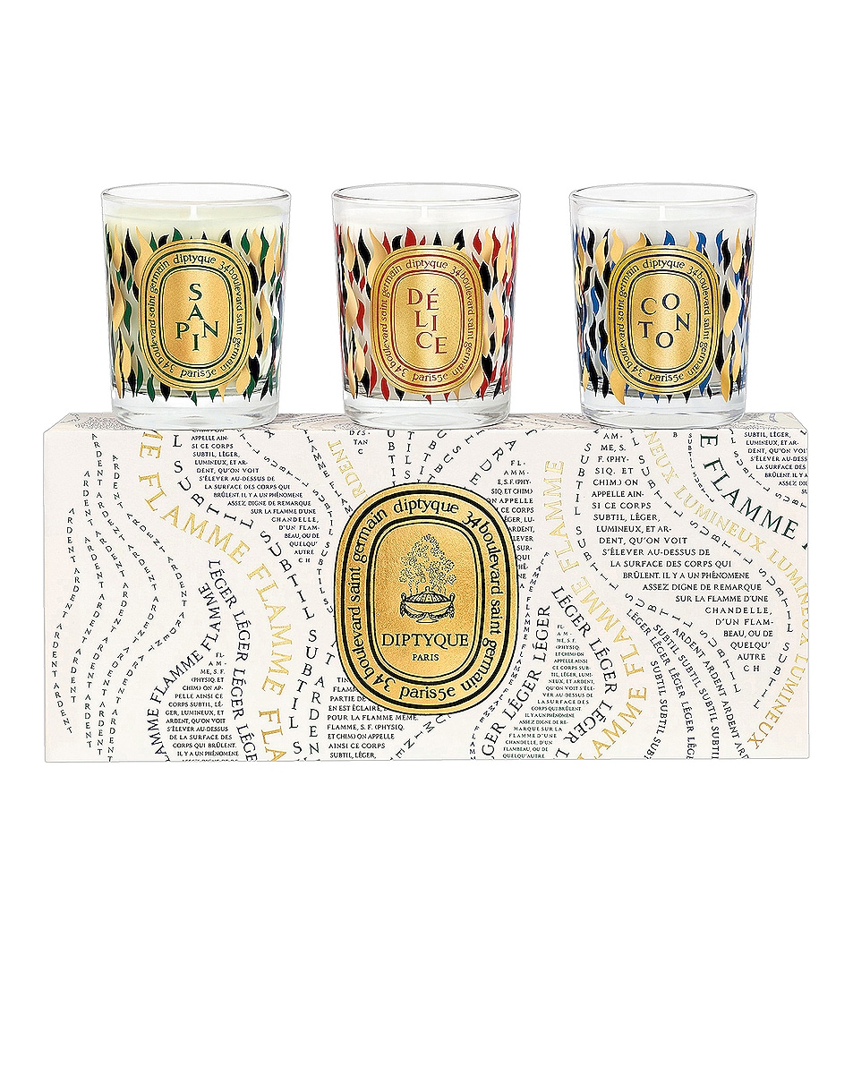 Diptyque Holiday Candle Trio Set | FWRD