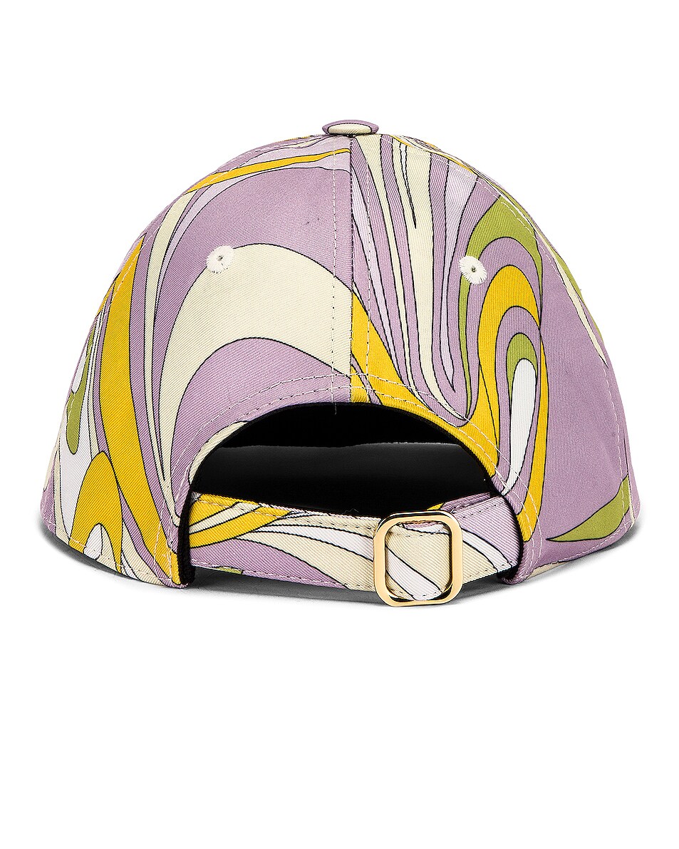Emilio Pucci Onde Baseball Hat in Lilla | FWRD