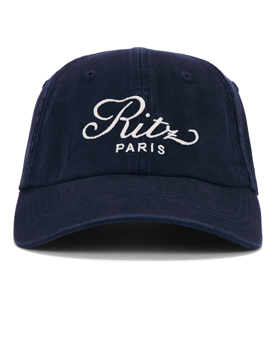 FRAME X Ritz Hat in Navy | FWRD