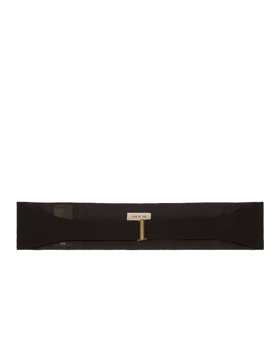Fear of God Eternal Cummerbund Belt in Black | FWRD