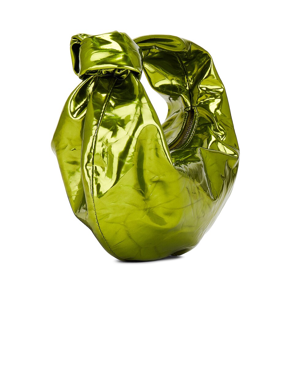 FWRD Renew Bottega Veneta Mini Jodie Bag in Chlorophyll & Silver | FWRD