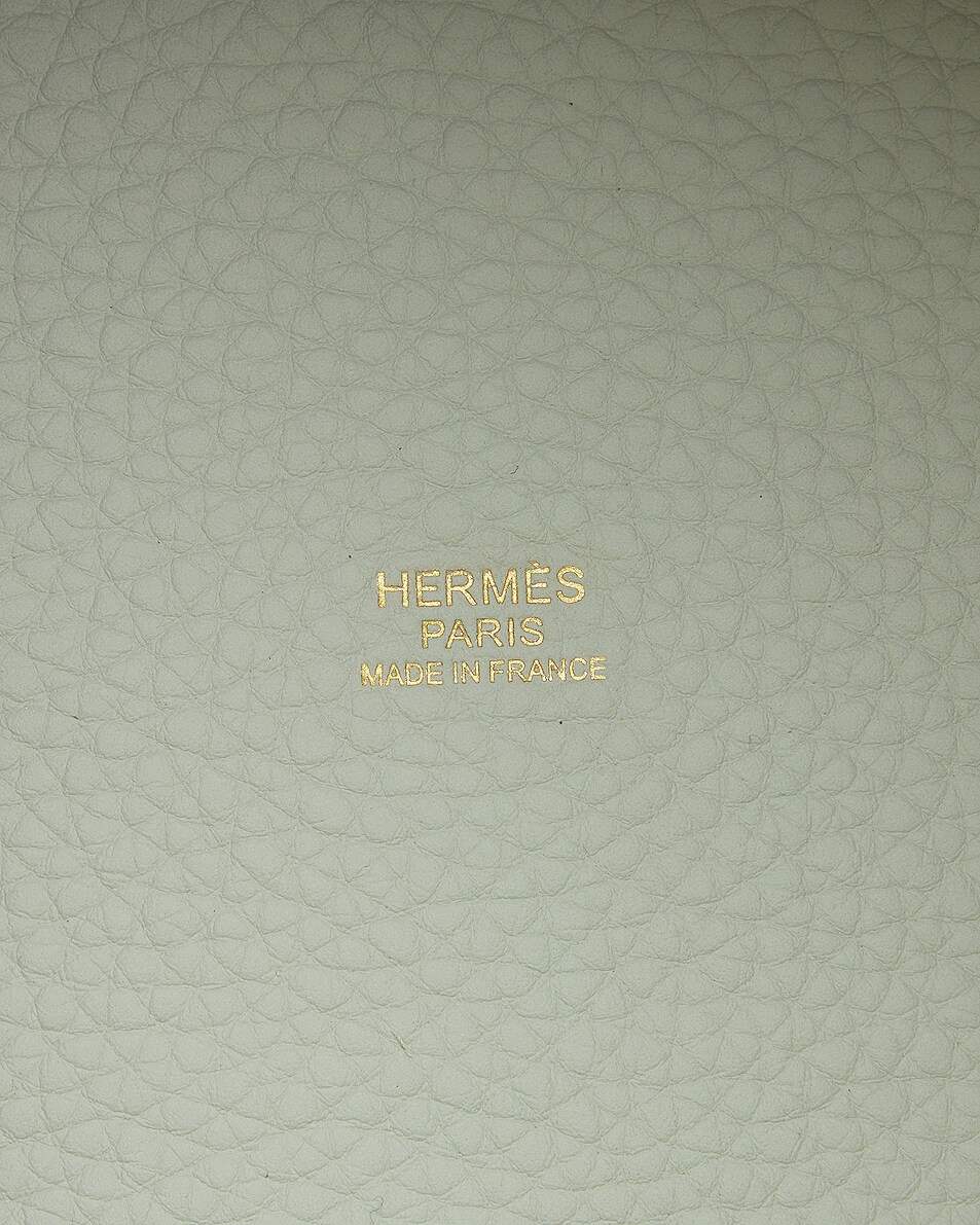 FWRD Renew Hermes Picotin 18 Clemence Handbag in Gris Neve | FWRD