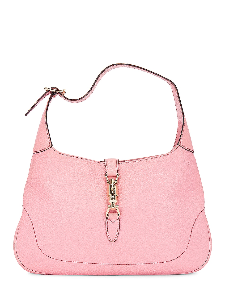 FWRD Renew Gucci Jackie Shoulder Bag in Pink | FWRD