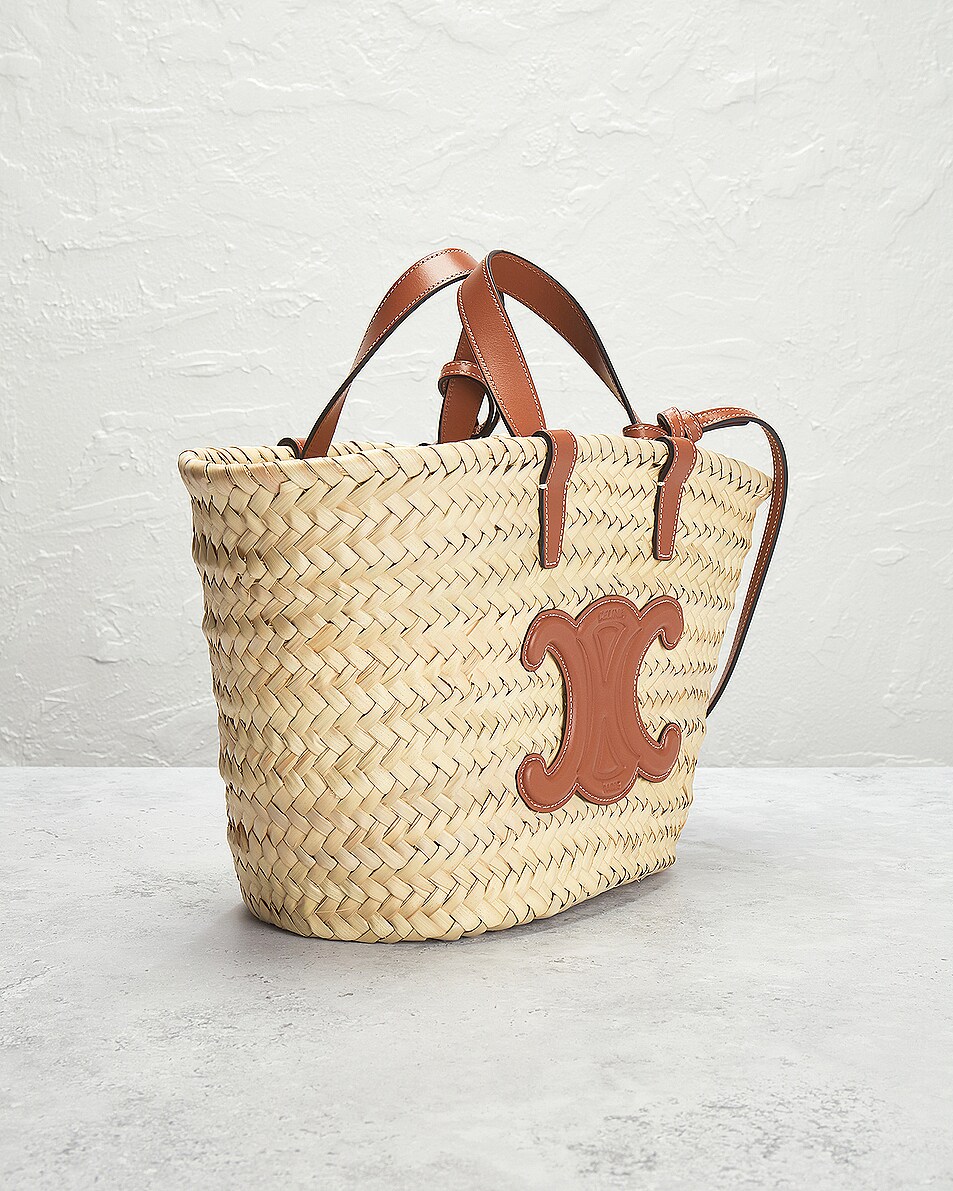 FWRD Renew Celine Basket Bag in Natural | FWRD