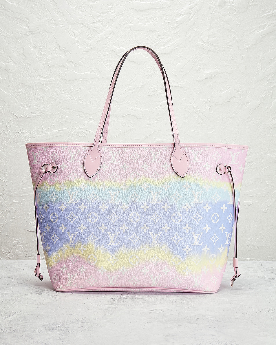 FWRD Renew Louis Vuitton Escale Neverfull MM Tote Bag in Multi | FWRD