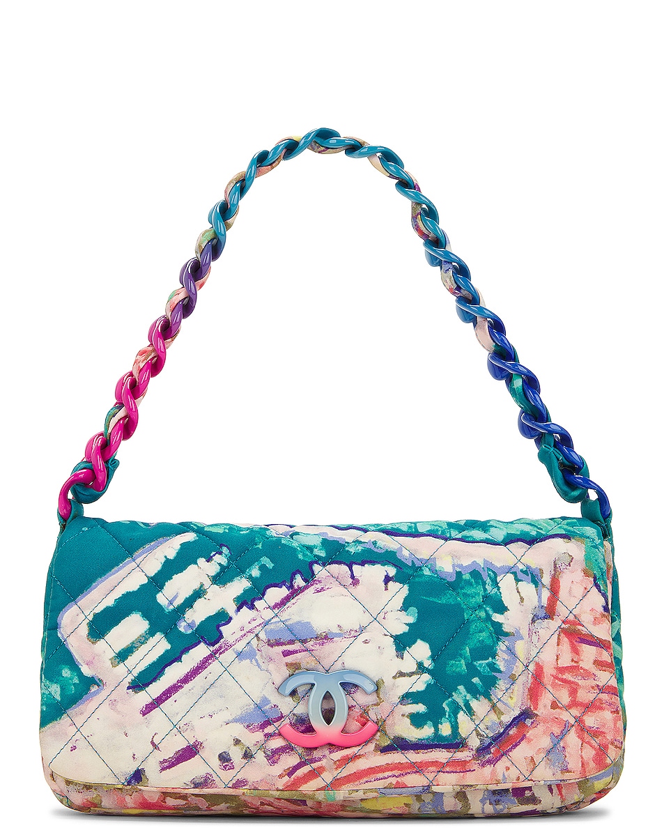 FWRD Renew Chanel Matelasse W26 Gradation Chain Paint Shoulder Bag in ...